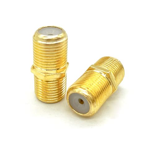 10 Pack Rg6 Coax Coaxial Cable Extender And F Type Rg6 Female To 2