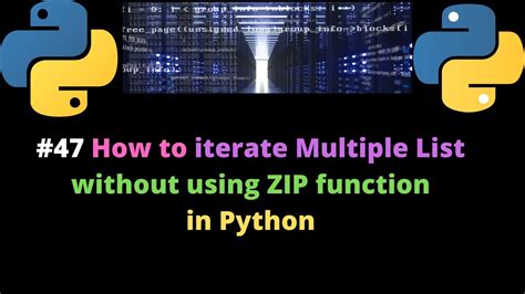 47 How To Iterate Multiple List Without Using Zip Function In Python In हिन्दी Youtube