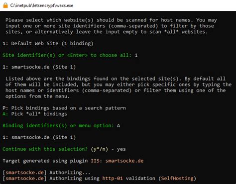 Lets Encrypt Zertifikat Mit Acme2 Client Ausstellen Installieren Automatisch Erneuern Windowspro