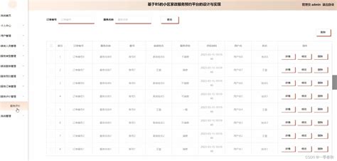 基于springboot vue小区家政服务预约平台的设计与实现 预约服务平台架构 csdn博客