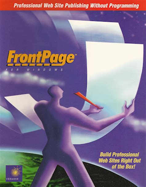 Microsoft FrontPage History WYSIWYG For The Web