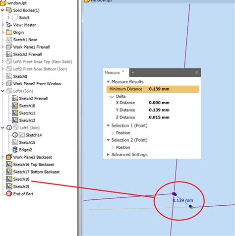 Solved Not Intersecting Line In Loft Autodesk Community