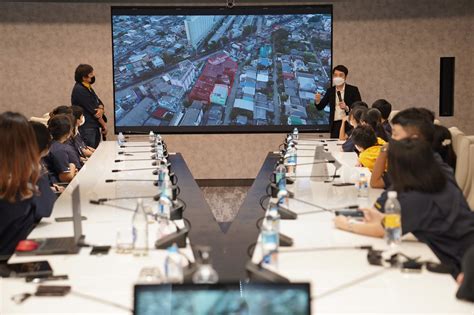 คณะอาจารย์และนักเรียนจากโรงเรียนหอวัง ศึกษาดูงานและเยี่ยมชมอาคารที่ทำการสภาวิศวกร ส่วนงานอาคาร