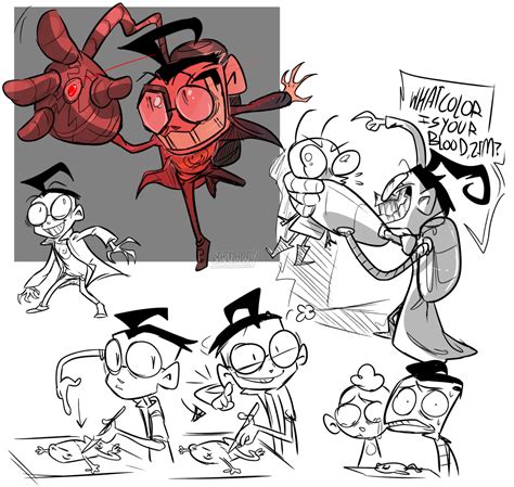 Tumblr Invader Zim Characters Invader Zim Dib Invader Zim