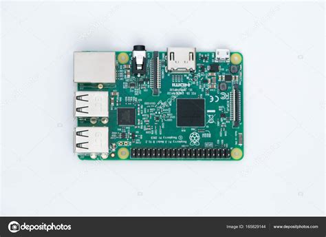 pruszcz gdanski poland august 17 2017 raspberry pi 3 model b
