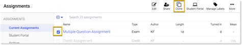 clone assignments gradient help center
