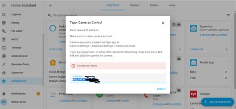 [custom component] tapo cameras control custom integrations home
