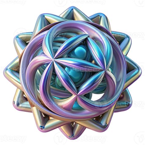 Dramatic Artistic A Complex Three Dimensional Fractal Structure Rotating And Evolving In Space