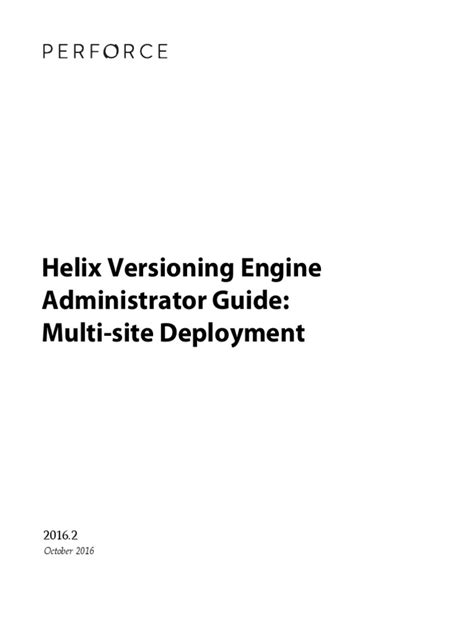 helix versioning engine administrator guide multi site deployment pdf