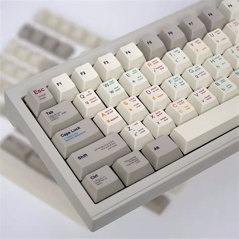 Buy Retro Programmer Shortcut Theme Keycap Set 143pcs Cherry Online In