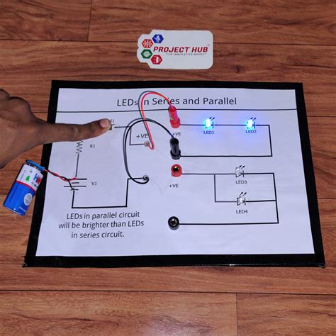leds in series and parallel project hub