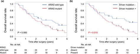 Prognostic Analysis According To Driver Mutations The Prognostic Download Scientific Diagram