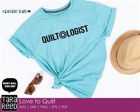 Love To Quilt Quilting Svg And Cut Files For Crafters Etsy