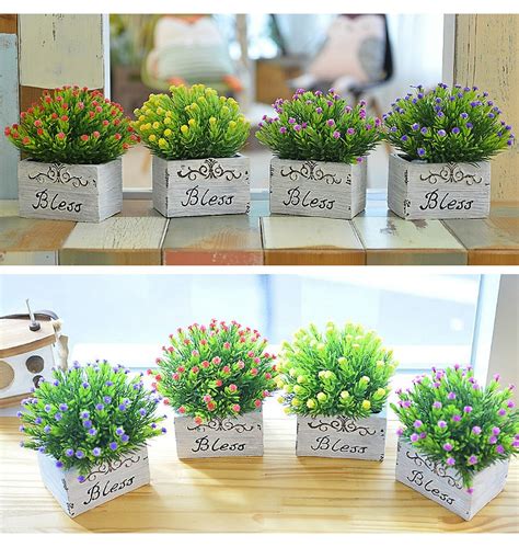 Mjm 조화 꽃 인테리어 장식 소품 조화화분 블레스포그 티몬