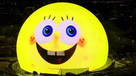 Sphere Las Vegas 2024 Super Bowl Lviii Spongebob Ad Spherevegas Spongebob Super Bowl Youtube