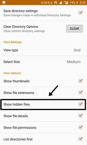 How To View Hidden Files And Folders On Android Mobiles