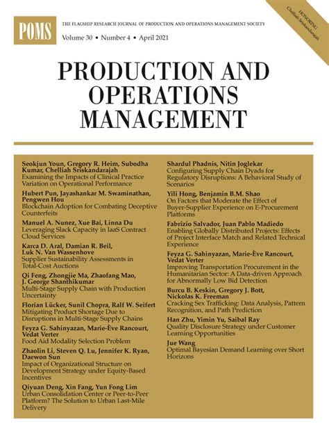 Blockchain Adoption For Combating Deceptive Counterfeits Pun 2021 Production And