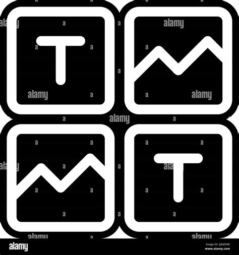 Text Formatting Icon Black Vector Illustration Stock Vector Image And Art Alamy