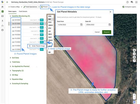 planet imagery daily 3m resolution for management zones creation