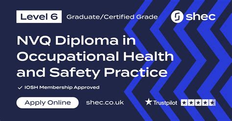 Nvq Level 6 Health And Safety Online Certification Shec Global