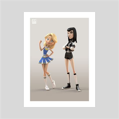 Penny And Candy An Art Print By Andrew Hickinbottom Inprnt