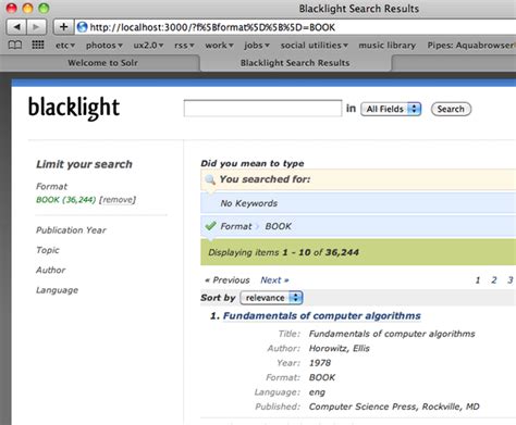 Tech Note Developing Faceted Search Using Apache Solr Part 1
