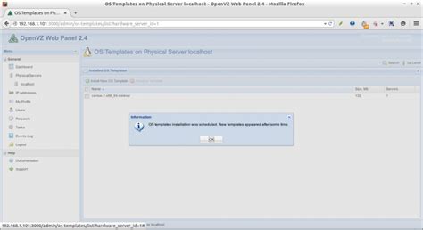Openvz Web Panel Managing Openvz Containers Graphically Unixmen