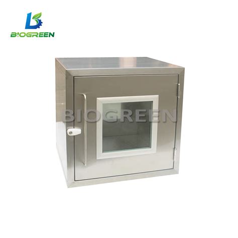 Laboratory Dynamic Stainless Steel Clean Room Pass Box Uv Light Clean