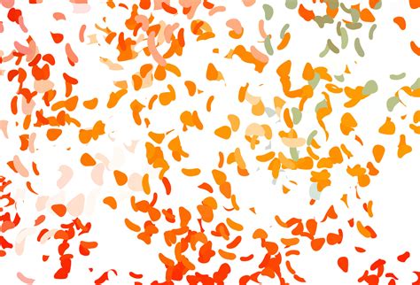 Light Orange Vector Background With Abstract Forms 12064570 Vector Art At Vecteezy