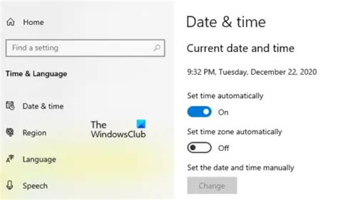 Enable Or Disable Adjust For Daylight Saving Time In Windows 11 10