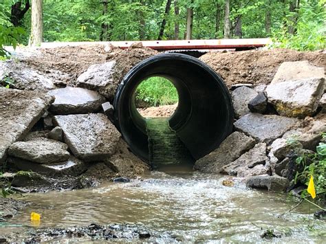 Stream Crossing Project Underway