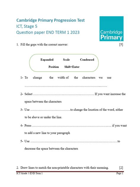 Ict Grade 5 Pdf Page Layout Image Scanner