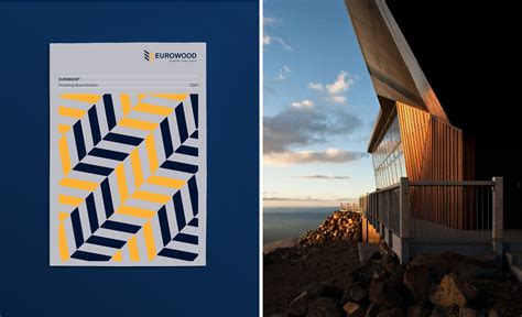 Eurowood Aluminium Cladding Brand Identity Saturday Creative Branding And Design