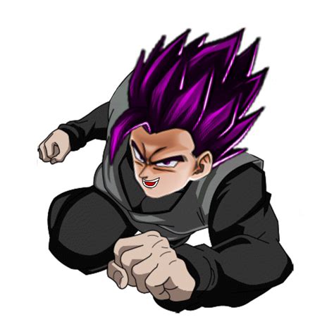 Super Saiyan Rose Gohan Black By Demon72arts On Deviantart