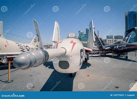 Uss Midway Aircraft Carrier Museum At The San Diego Harbor California