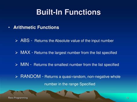 Ppt Introduction To Rexx Programming Syntax Instructions And