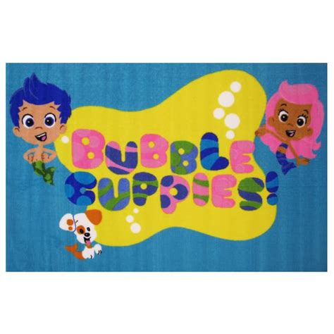 Bubble Guppies Area Rug 33 X 410 Bed Bath And Beyond 11037996