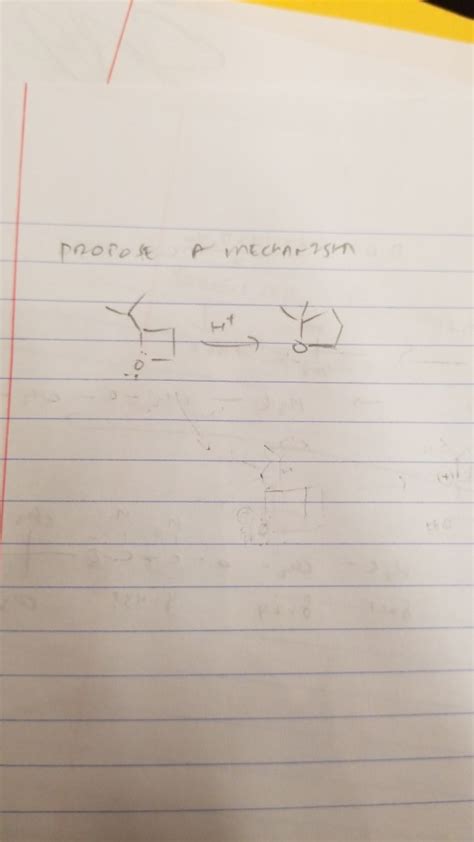 Solved Propose A Mechanism For The Following Reaction Chegg
