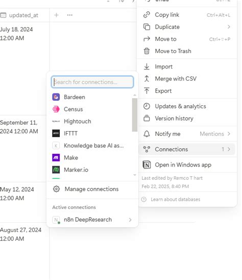 Cannot Make A Connection To Notion Database No Mather What I Try Questions N8n Community