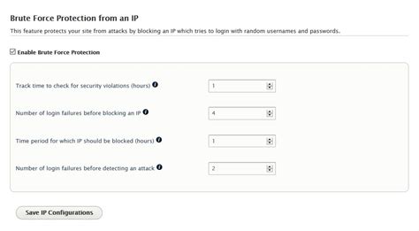 drupal website security secure login network security setup guide