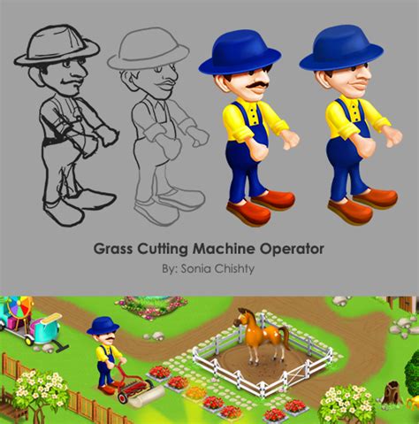 Grass Cutting Machine Operator On Behance