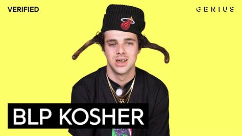 Blp Kosher Special K Official Lyrics And Meaning Genius Verified Youtube
