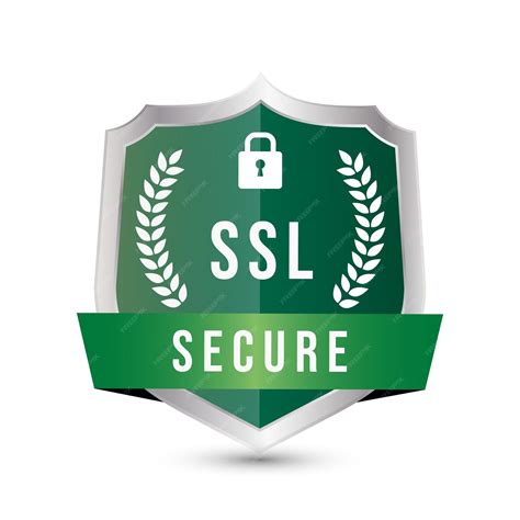 Secure Ssl Encryption Logo Secure Connection Icon Vector Ilustração