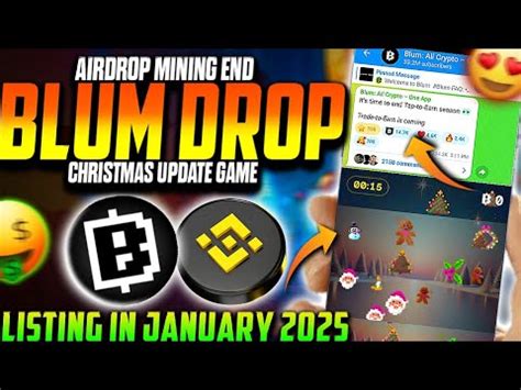 BLUM Airdrop Mining Ending Soon 😍| BLUM Telegram Airdrop Christmas ...