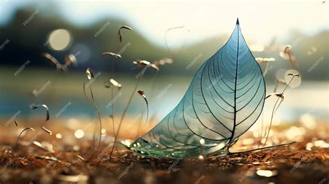 Premium Photo Microstructure Of A Leaf World Environment Day