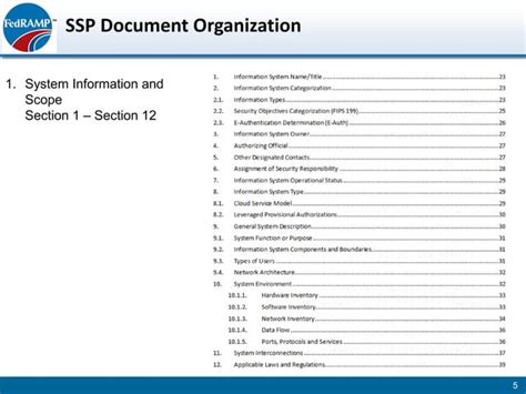 Fedramp Developing System Security Plan Slides Pdf