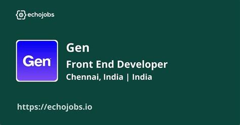 Hiring Front End Developer Chennai India India Remote Hybrid