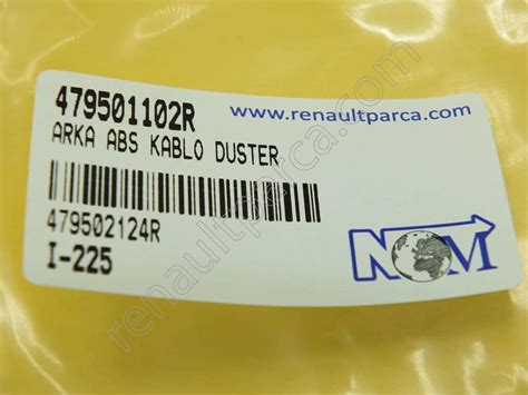 479501102R-ARKA ABS KAPTÖRÜ - NOM OTO