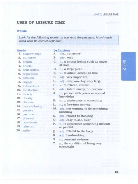 Unit 2 C Ielts Vocabulary Pdf Adjective Adverb