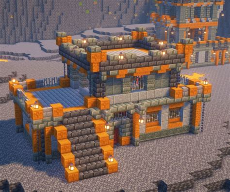 Minecraft Dwarven House Tutorial Minecraft Designs Minecraft Houses